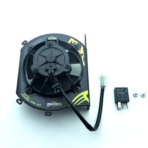 Motoes Radiator Spal Fan Kit With Relay Ktm Husqvarna Gasgas TPI Models RPM Factory