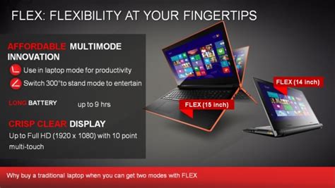 Lenovo Flex Laptops Coming Soon For 629 And Up Liliputing