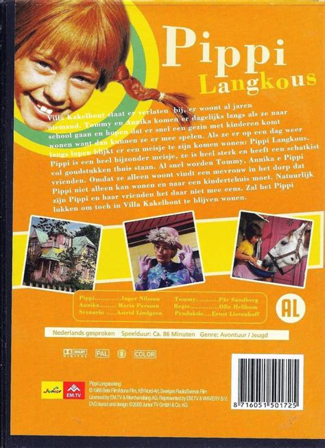 Pippi Langkous Dvd De Originele Versie Film Astrid Lindgren