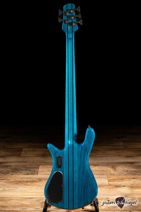 Spector Ns Dimension 5 String Multi Scale Bass Black And Blue Gloss