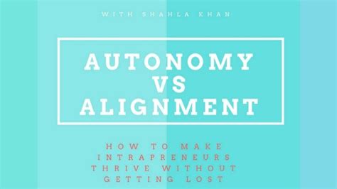 Autonomy Vs Alignment How Squadification Works To Nurture Intraprene…