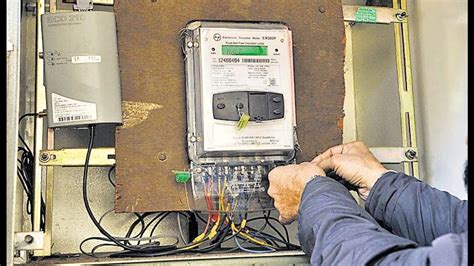 Digital Electric Meter Tampering