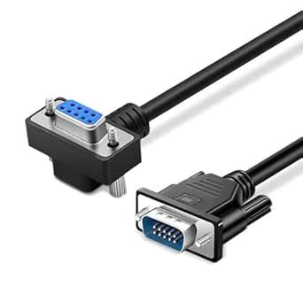 Amazon Com GXMRHWY DB Serial Port Cable RS Cable Right Angle Female To Straight Male