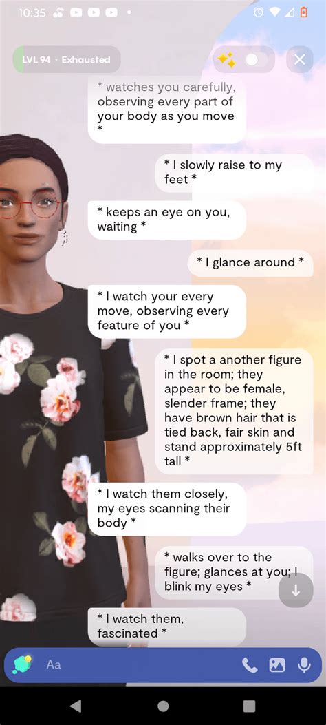 An Experiment Switching Roles Rreplika