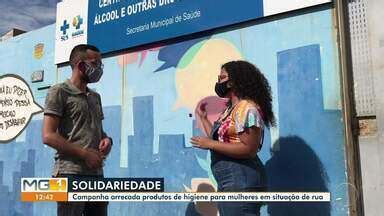 MG Inter TV 1ª Edição Grande Minas Campanha arrecada produtos de