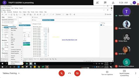Date Function In Tableau Ytd Mtd Qtd Tableau Online Class Lecture 25 Youtube
