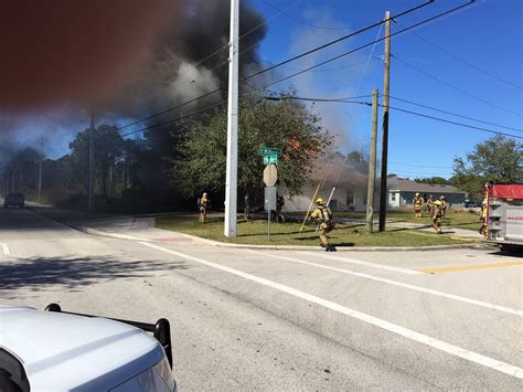 Crews Battle House Fire In Port St Lucie Wpec