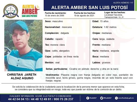 Activan Alerta Amber para localizar a menor de 15 años