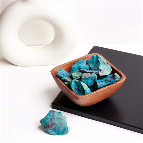 Buy Chrysocolla Raw Stone Emotional Healing Shubhanjali