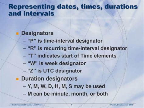 ppt understanding iso 8601 date and time representation formats