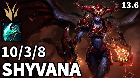 Shyvana Jungle Vs Viego Kr Grandmaster Patch 136 Youtube