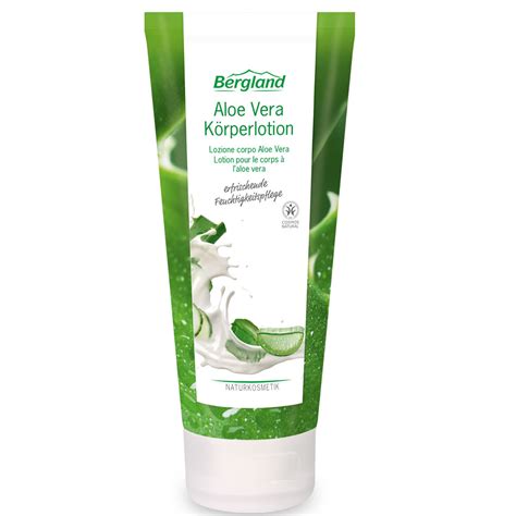 Bergland Aloe Vera K Rperlotion Bio Naturel De