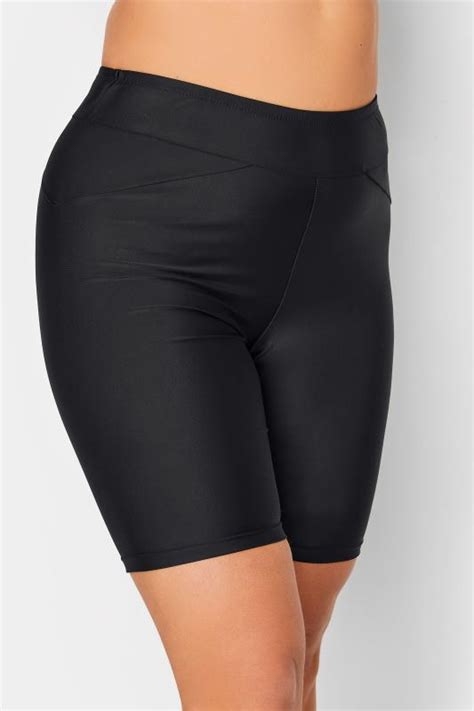 Yours Curve Plus Size Black Swim Skirt Yours Clothing