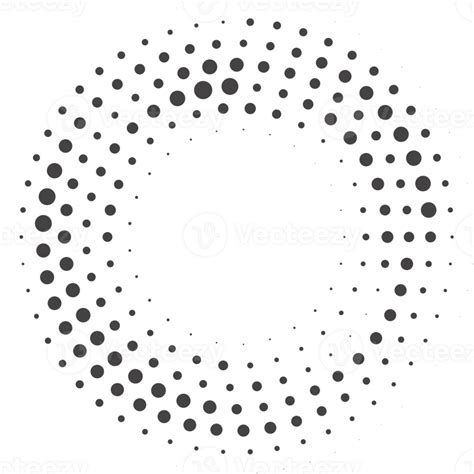 Dotted Circle Pattern Abstract Halftone Round Frame With Random Gradient Gradation Grunge Dotted Circle Pattern Abstract Halftone Round Frame With Random Gradient Gradation Grunge