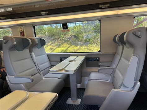 First Look Inside Amtraks New Acela Featuring Modern Seating Faster