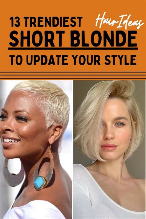 Hair Styles 14 Ideas For Short Blonde Hairstyles Artofit