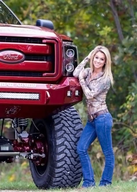 Hot Sexy Country Girl And Her Truck