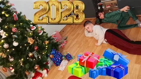 გილოცავთ შობა ახალ წელს 🎄 როგორ შეხვდნენ მათე და ნინა 2023 წელს🎄🎀 Youtube