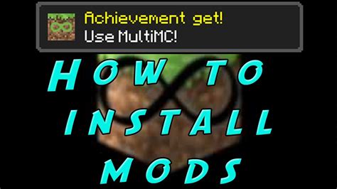 How To Install Mods [ Multimc ] Youtube