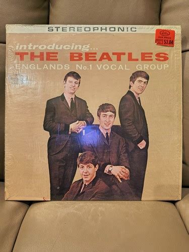 Introducing The Beatles Lp Original Mono Vee Jay Vjlp 1062 ~ Vg Ebay