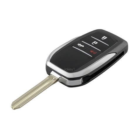 2 For 2012 2019 Toyota Corolla Camry Rav4 Highlander Flip Key Fob Shell