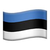 Flag Estonia Emoji 🇪🇪