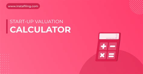 Startup Valuation Calculator No More Complex Math