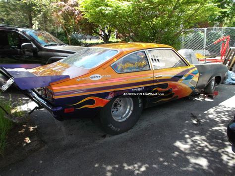 1972 Chevy Vega With A 1974 Fiberglass Nose Set Up For Top Sportsman
