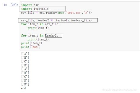 解决csvreader迭代器只能迭代一次的问题go File Csvreader 两次secular的博客 Csdn博客