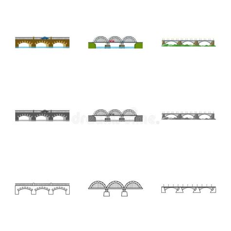 Isolated Object Of Connection And Design Logo Collection Of Connection And Side Stock Symbol