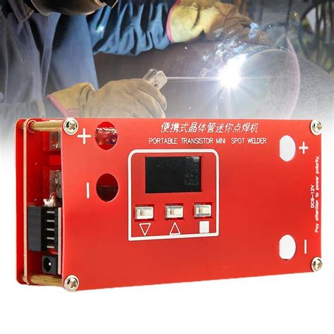Portable Mini Transistor Spot Welding Pen Diy 18650 Battery Spotwelder
