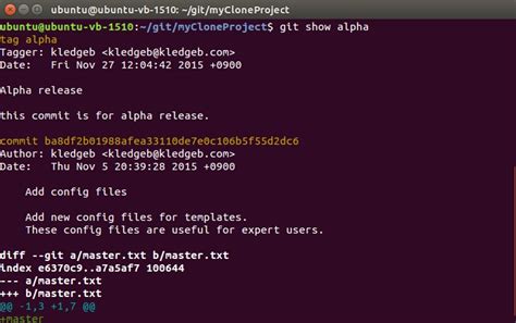 Git その443 コミットオブジェクトの識別子の文字数を指定してコミットオブジェクトから到達できる最初の注釈付きのタグを表示する