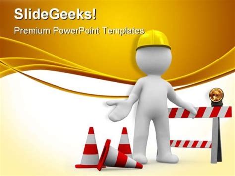 Under Construction Architecture PowerPoint Themes And PowerPoint Slides