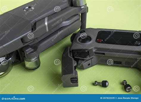Dji Mavic 2 Pro With Hasselblad Camera Isolated On White Background