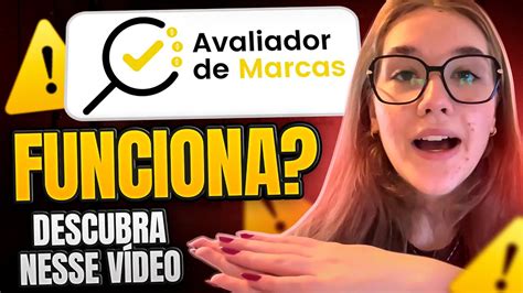 AVALIADOR DE MARCAS É GOLPE FUNCIONA TESTEI O AVALIADOR DE