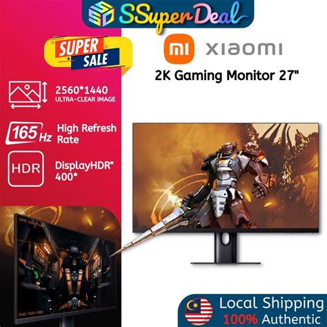 Xiaomi K Gaming Monitor QHD SSuperdeal