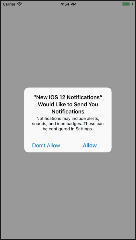 New In IOS 12 Implementing Provisional Authorization For Quiet