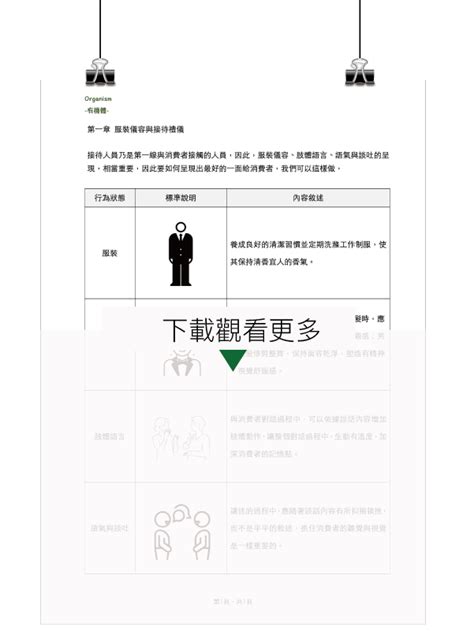 服裝儀容與接待禮儀服務業待客禮儀如何提升服務禮儀基礎服務禮儀及應對技巧服裝儀容與接待禮儀標準表有機體企業品牌顧問