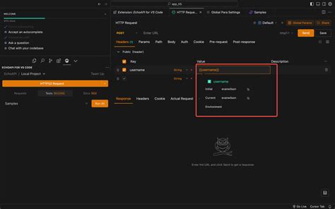 EchoAPI For Cursor An Alternative For Thunder Client In Cursor