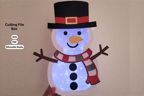 Snowman 3d · Creative Fabrica