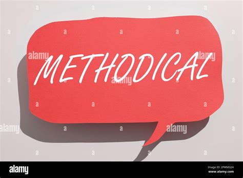 Handwriting Text Methodical Conceptual Photo System Of Methods Used In A Study Or Activity