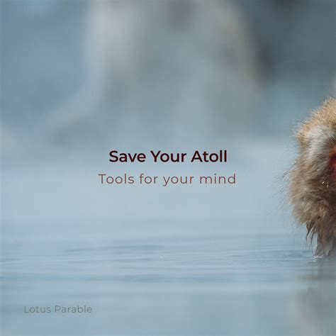 Eptools For Your Mind Save Your Atoll Lotus Parable