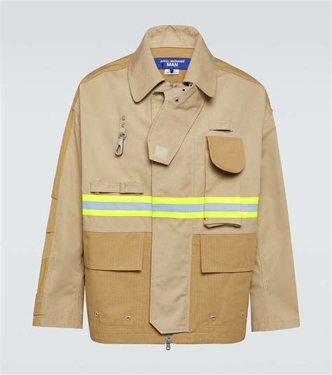 Junya Watanabe Triple Layer Cotton Blend Ripstop Jacket Junya Watanabe