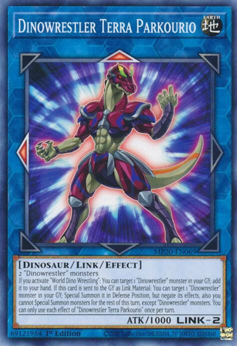 Dinowrestler Giga Spinosavate Tin Of Lost Memories Yugioh