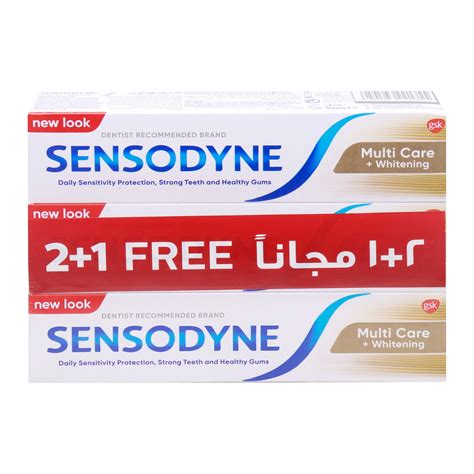 Sensodyne Multi Care Whitening Toothpaste 50 Ml 21 Online At Best