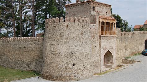 Batonis Tsikhe Fortress In Telavi Town Kakheti Georgia