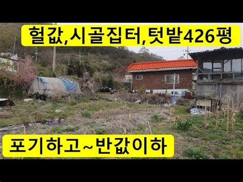 당진시 합덕읍 초급매 시골집 텃밭 땡처리 대지 주말농장 농가주택매매 싼땅 토지 근생건물 카페 가든 점포 펜션 민박집 당진시 농가