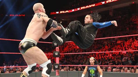 Jeff Hardy Vs Cesaro Raw April 17 2017 Wwe