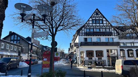 Sneeuwhoogte Winterberg Duitsland