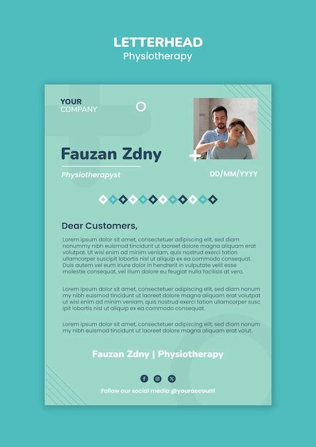 물리 치료 템플릿 설계 무료 Psd 파일